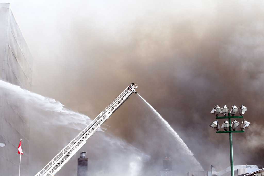 Heritage buildings ravaged by fire in downtown Toronto - Post City News
