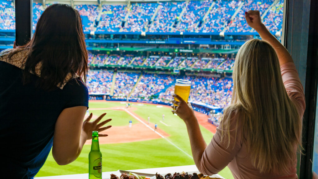Watch the Jays from the only hotel in North America in a baseball ...