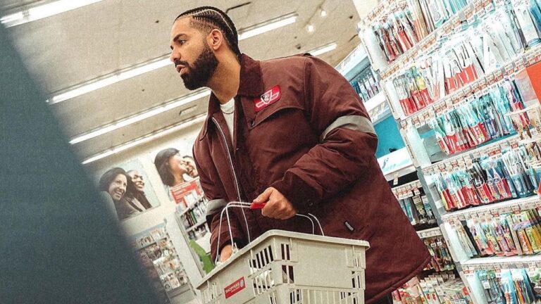 A TTC jacket Drake was spotted wearing is selling for over $1,000