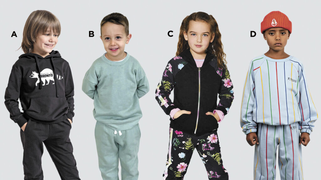 The coolest matching sweat sets for kids this fall