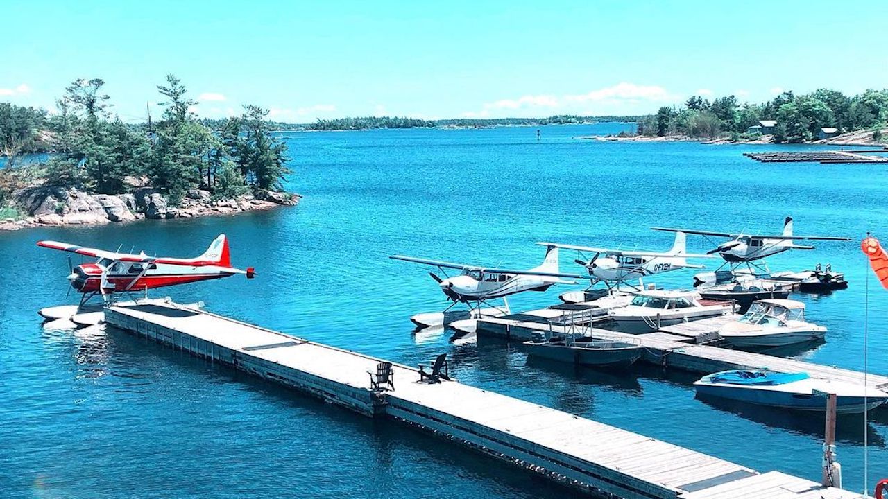 You can fly into this world-famous fish restaurant in Muskoka this ...