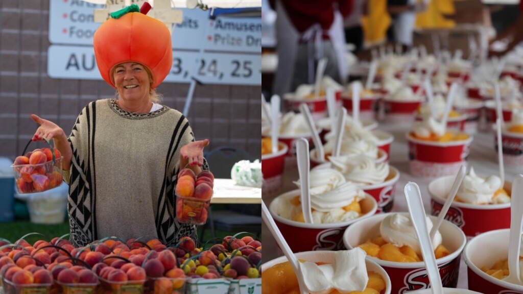 There's a massive peach festival just an hour outside Toronto this summer