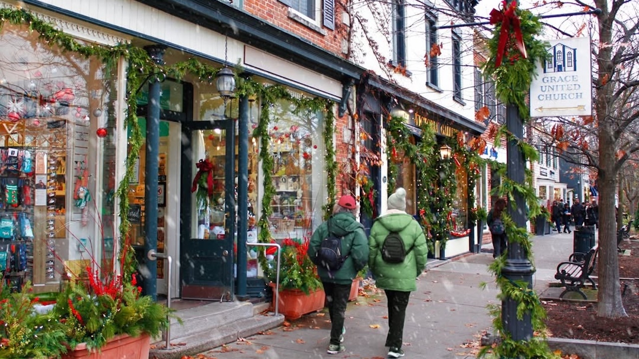 This enchanting Victorian-style town near Toronto feels straight out of ...
